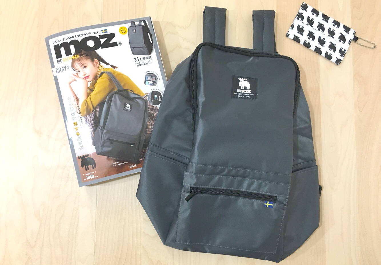 人気の「moz BIG BACKPACK BOOK」に待望の新色が登場！