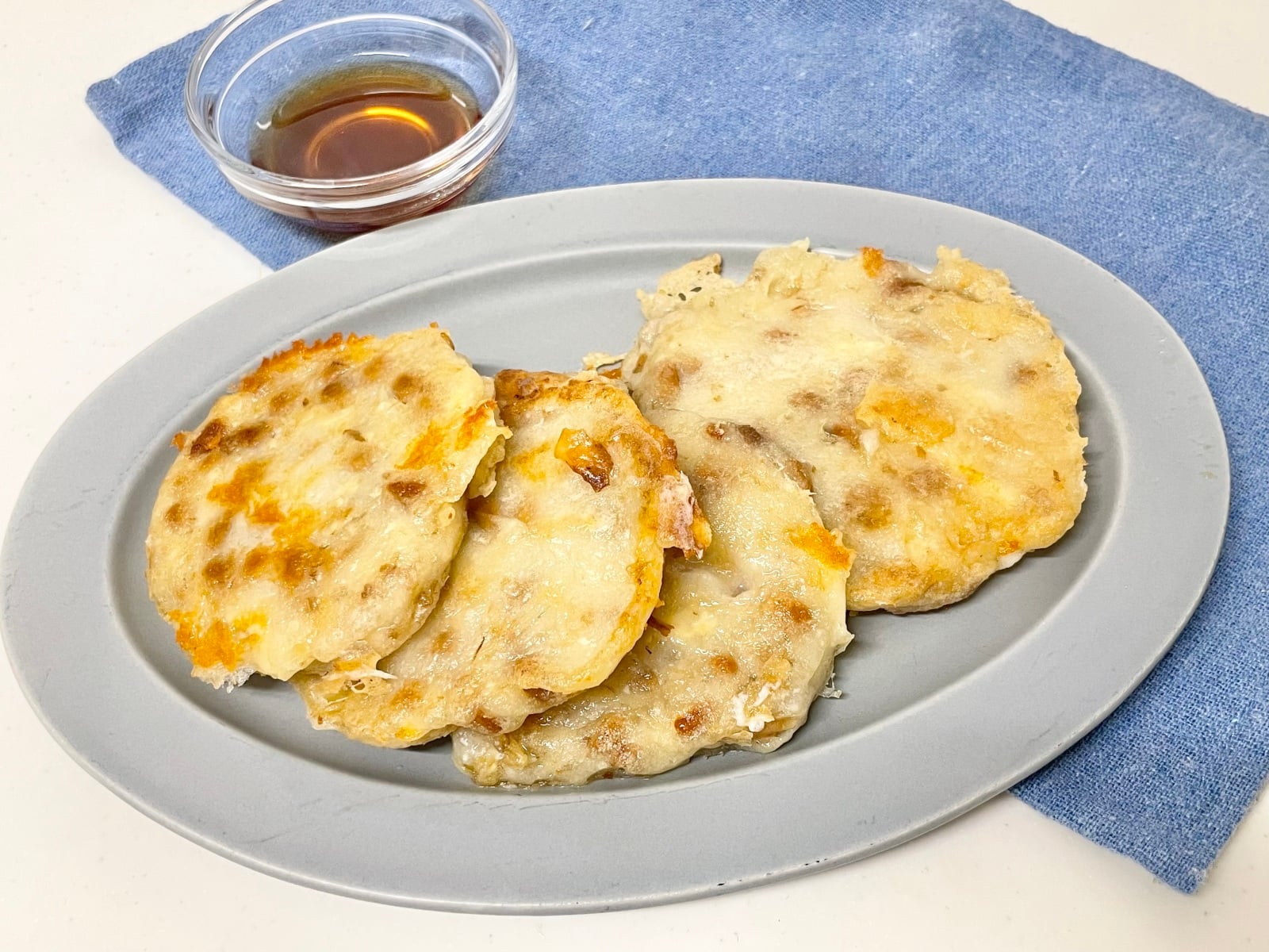 「豆腐」と「納豆」のコラボがおいしい！混ぜて焼くだけ“腸活レシピ”「ポン酢にも合う！」